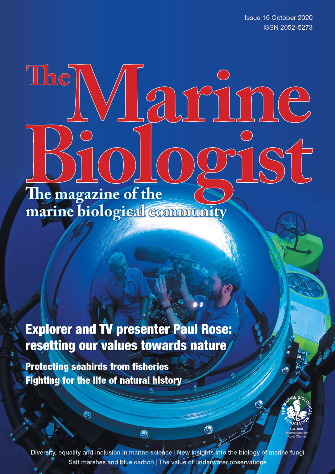 Our Magazine | The Marine Biologist | Marine Biological Association