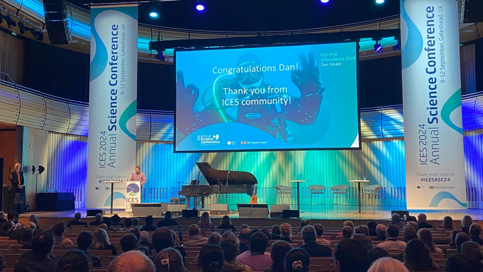 MBA researcher has been awarded the Prix d'Excellence ICES award for ...